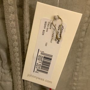Johnny Was | Pants & Jumpsuits | Johnny Was Hulda Linen Pant In Sand M ...